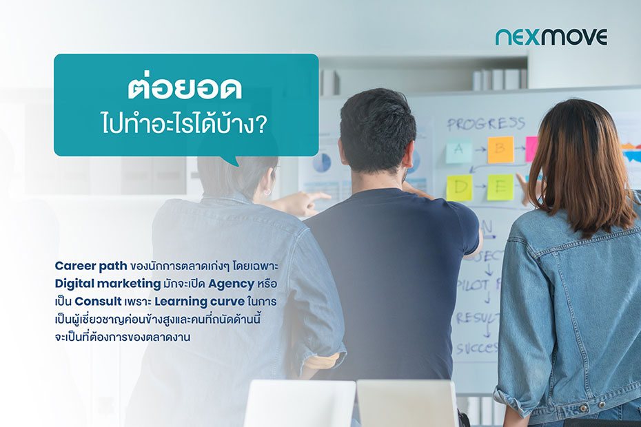 อยากทำงาน Marketing ต้องเริ่มยังไง? - Nexmove Platform